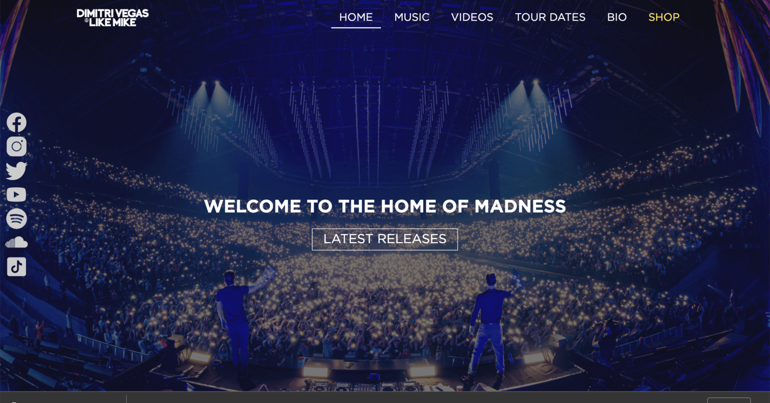 Best DJ Websites Examples for 2025 - The Digital Lemonade