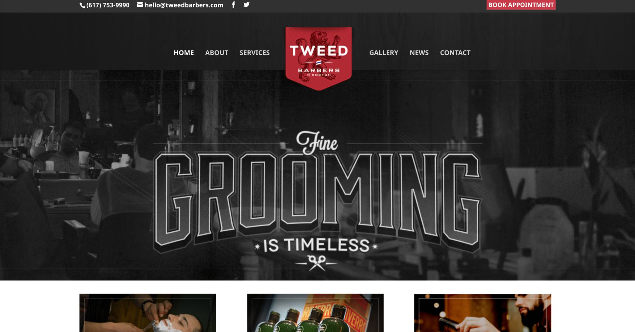 15 Stunning Barber Websites Examples of 2025 - The Digital Lemonade