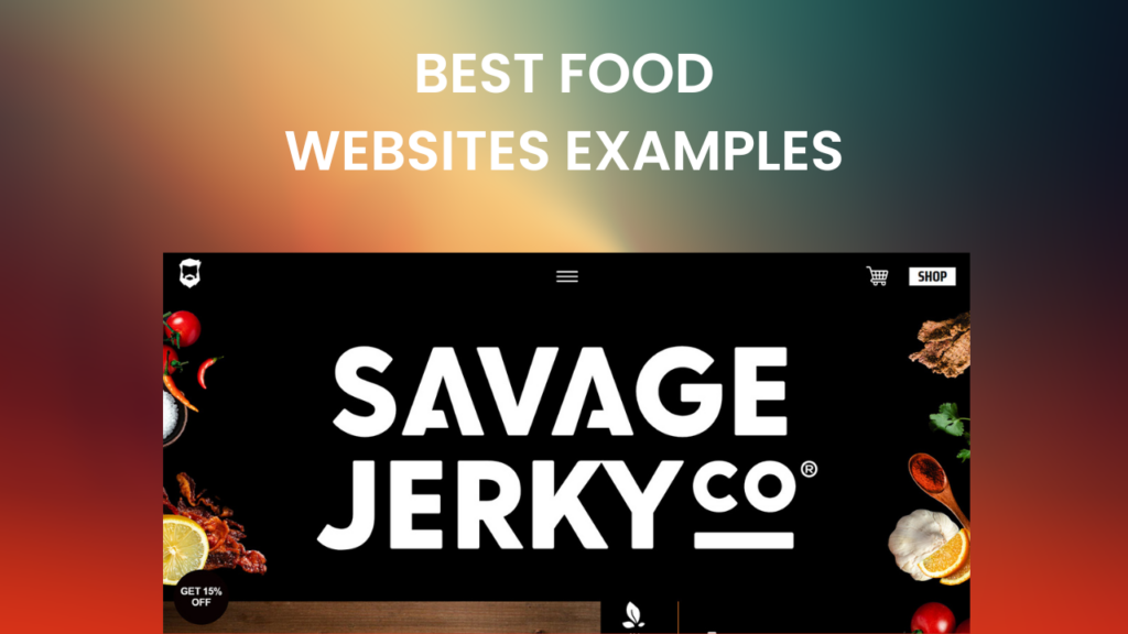 15+ Amazing Food Websites Examples 2025 - The Digital Lemonade