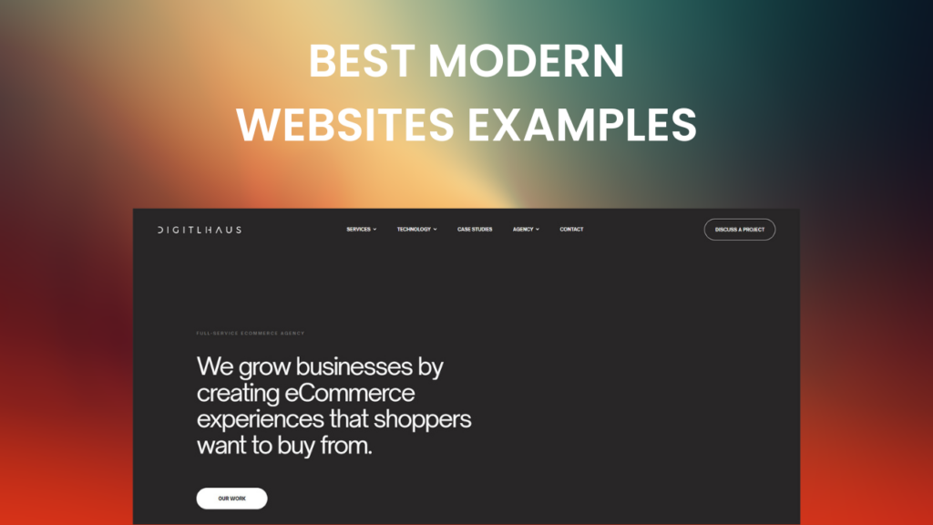 20+ Amazing Modern Websites Examples 2025 - The Digital Lemonade