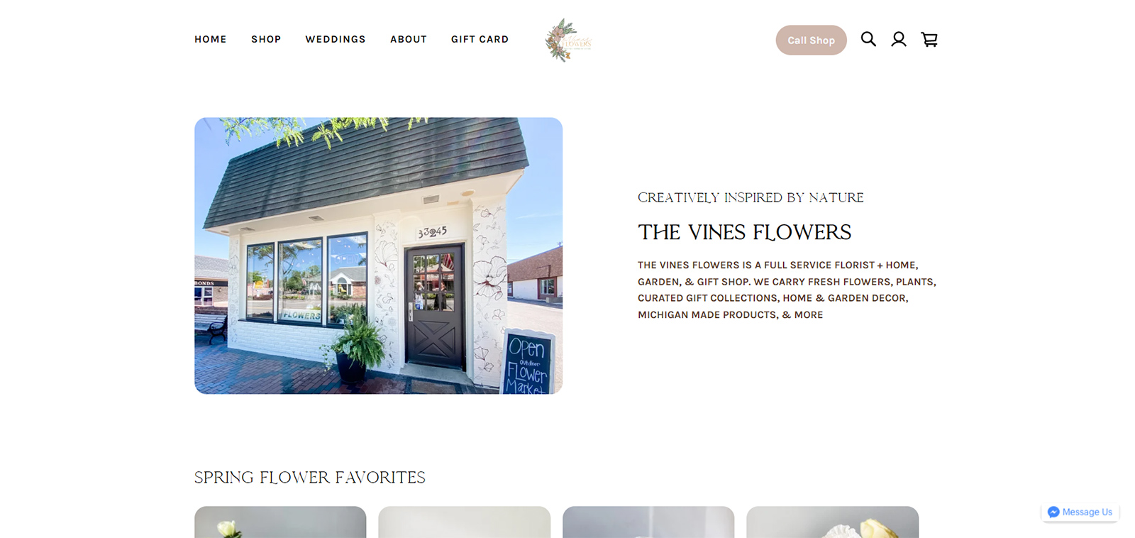15+ Amazing Florist & Flower Shop Websites Examples 2025 - The Digital ...