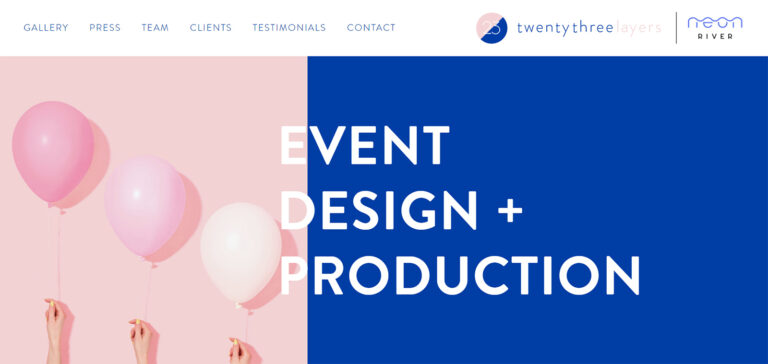 15+ Amazing Event Planner Websites Examples 2025 - The Digital Lemonade