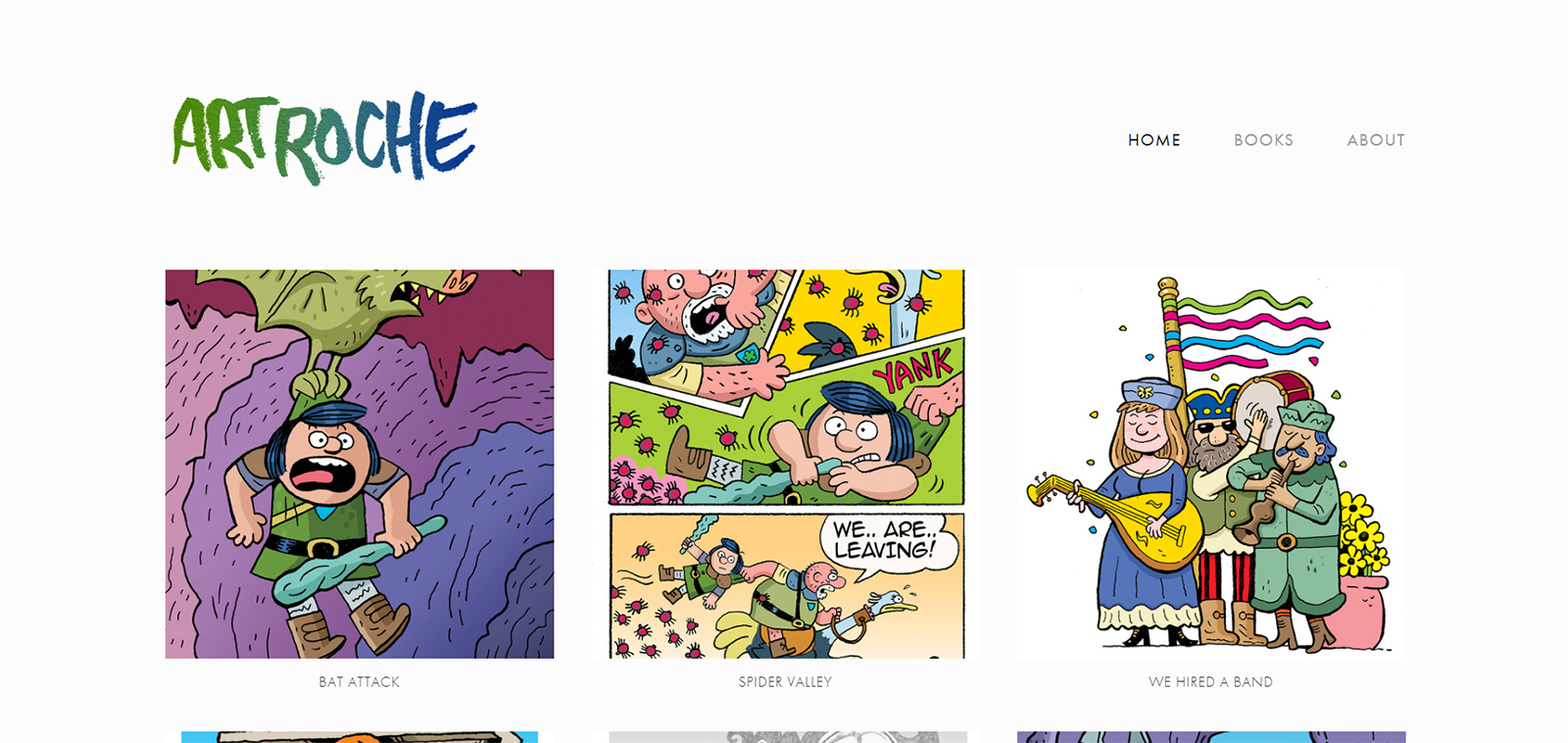 18+ Best Cartoonist Websites Examples 2025 - The Digital Lemonade