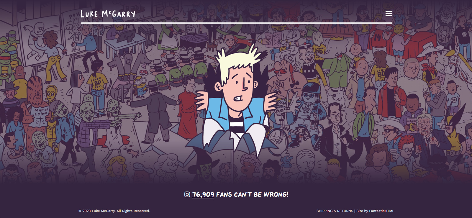 18+ Best Cartoonist Websites Examples 2025 - The Digital Lemonade